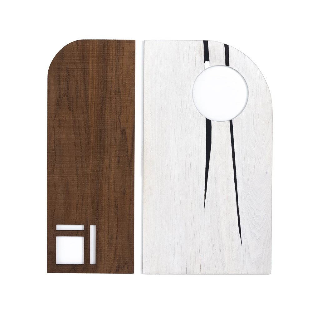 Four Hands Separar Wall Decor Bandsaw Light Walnut 226976-001 ...
