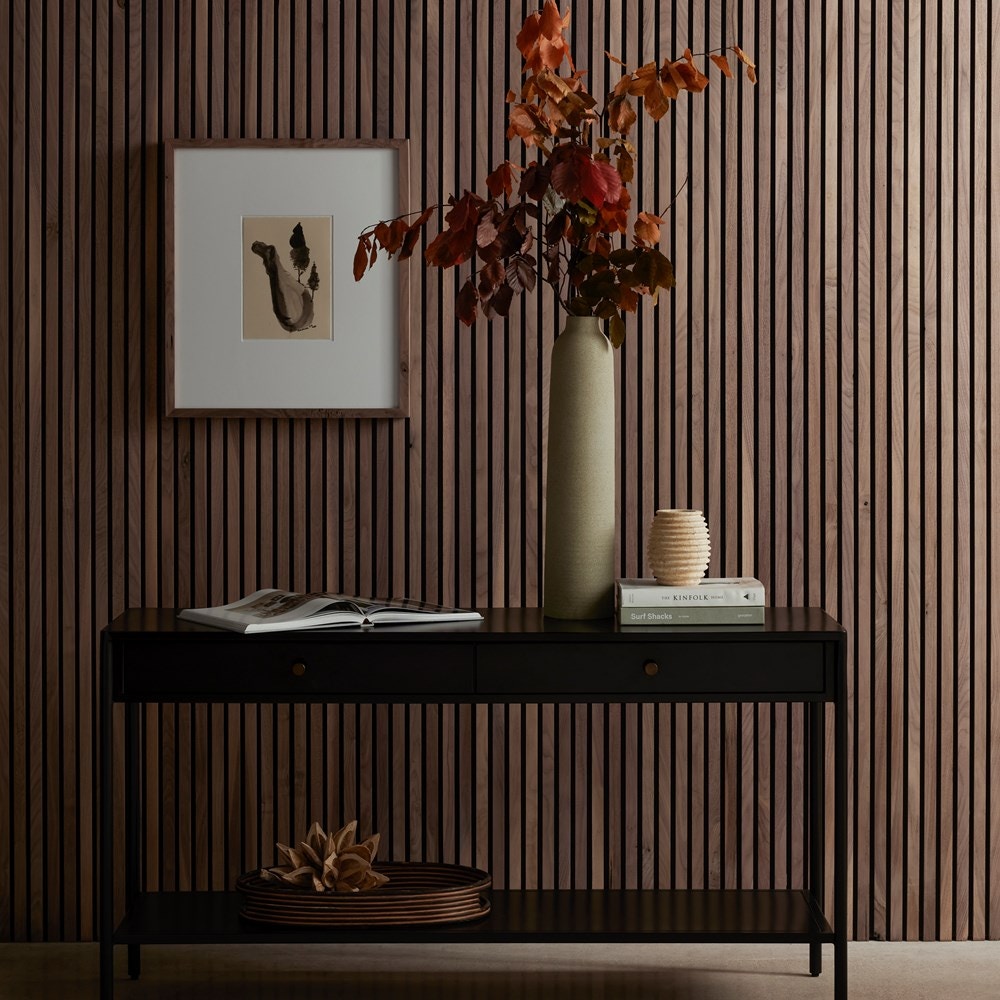 Four Hands Soto Console Table Black 228775-001 - Portland, OR | Key ...