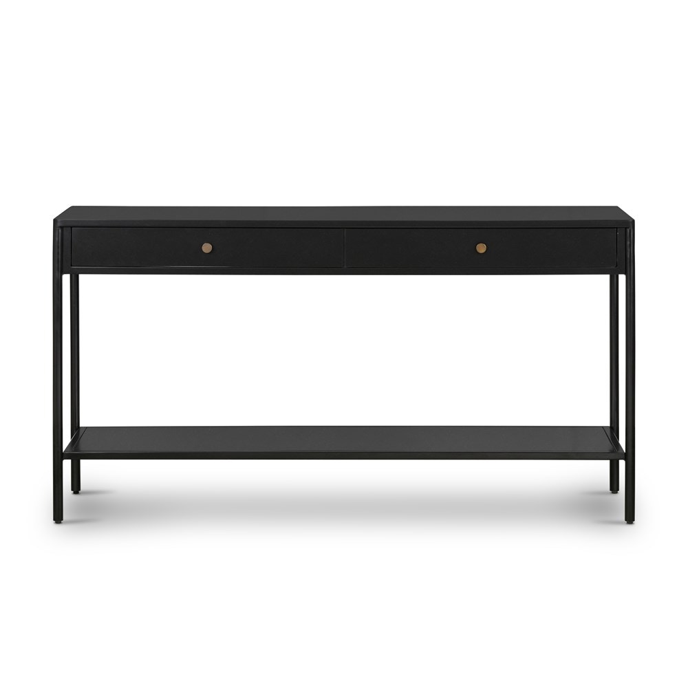 Four Hands Soto Console Table Black 228775-001 - Portland, OR | Key ...