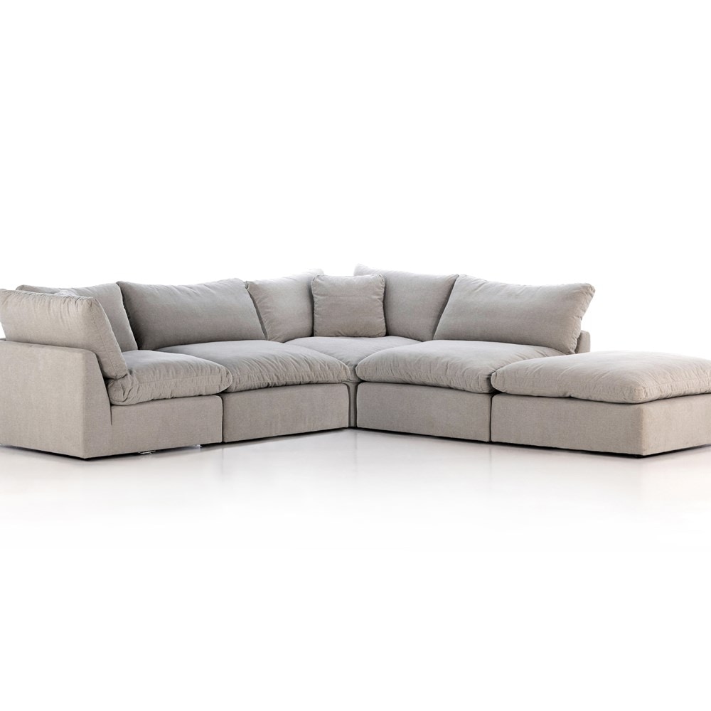 Four Hands Stevie 4 Piece Sectional 232452-002 - Portland, OR | Key ...