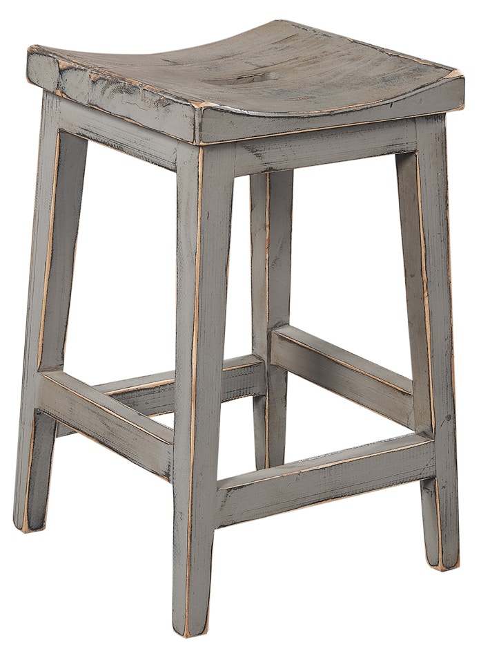 aspenhome Reeds Farm Console Bar Table with Two Stools I358-9151-WGY ...