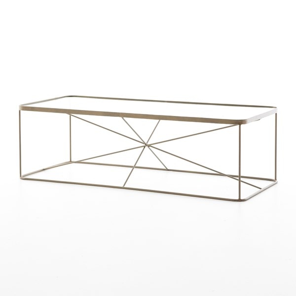Four Hands Lucas Coffee Table IMAR-108-BRS IMAR-108-BRS - Portland, OR ...