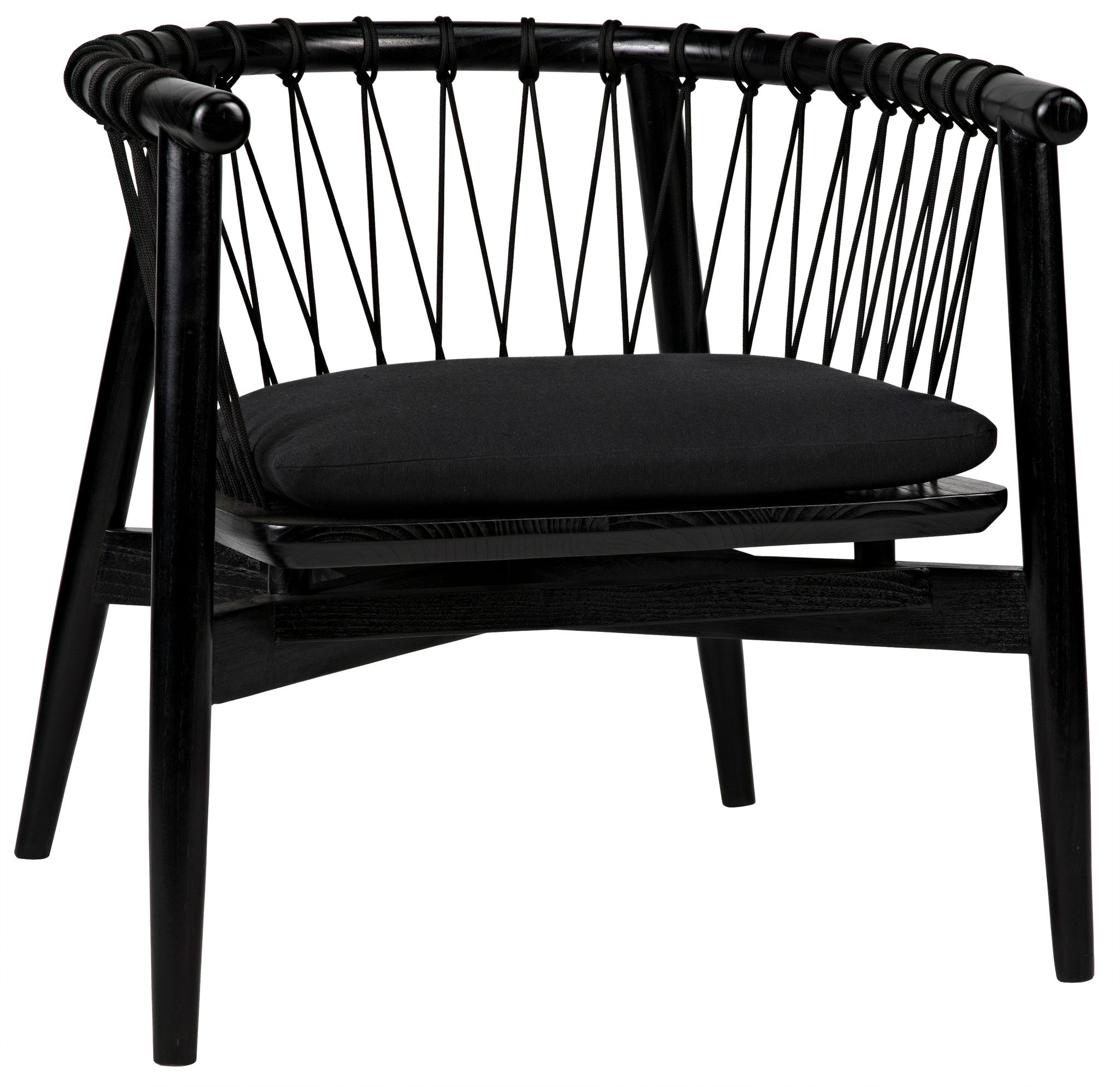 Noir Hector Chair, Charcoal Black AE-124CHB - Portland, OR | Key Home ...