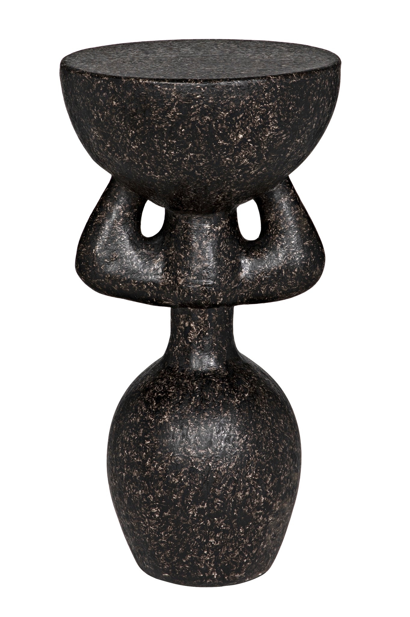 Noir African Side Table AR-300BF - Portland, OR | Key Home Furnishings