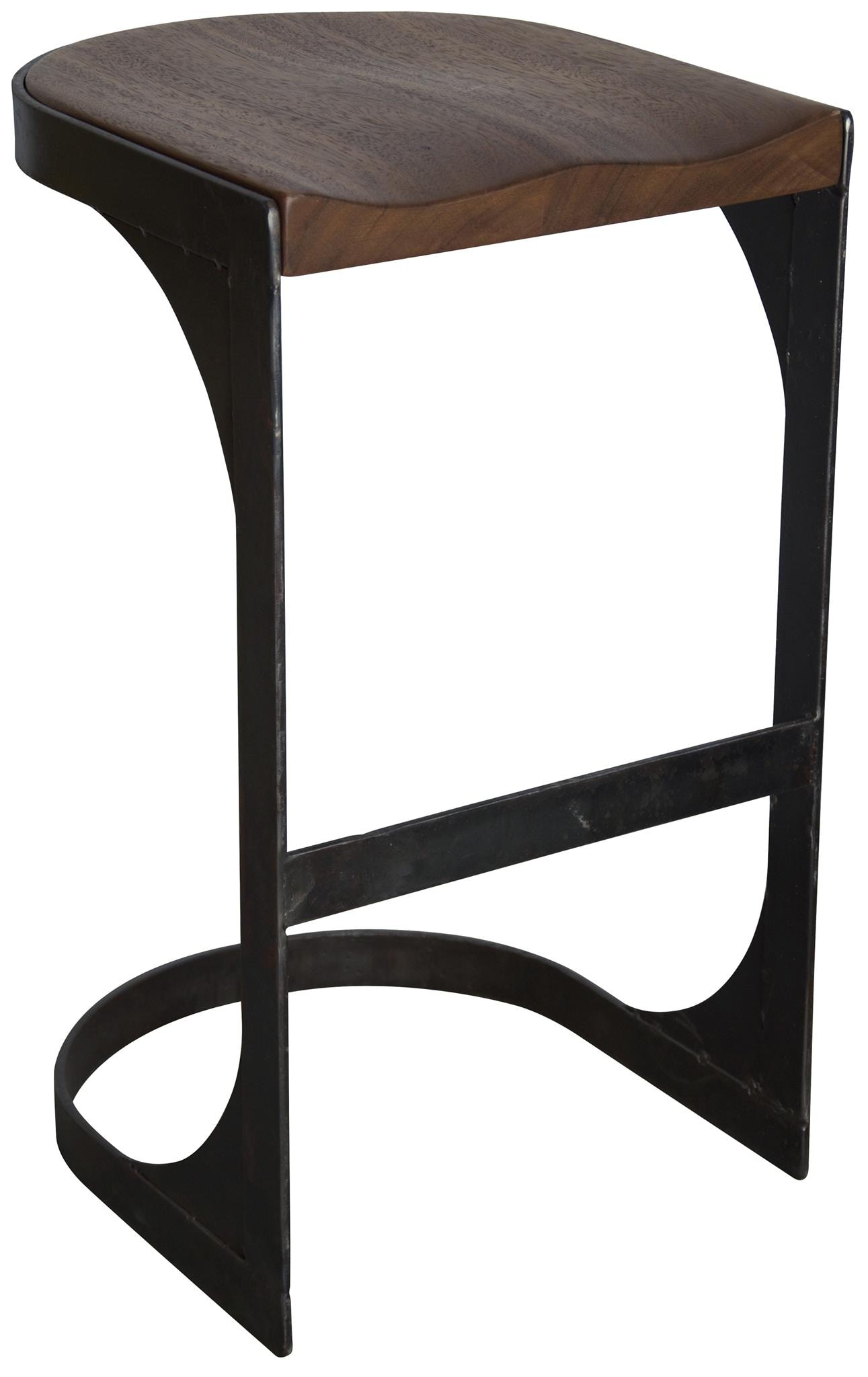 Noir Baxter Bar Stool GSTOOL130MTL - Portland, OR | Key Home Furnishings