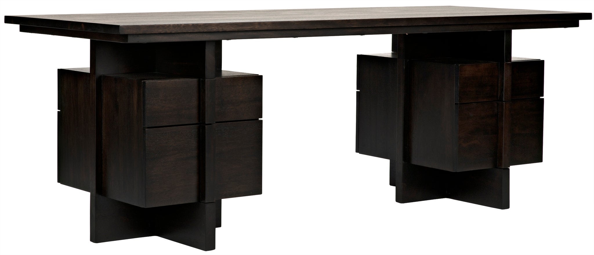 Noir Bridge Desk, Ebony Walnut GDES180EB - Portland, OR | Key Home ...