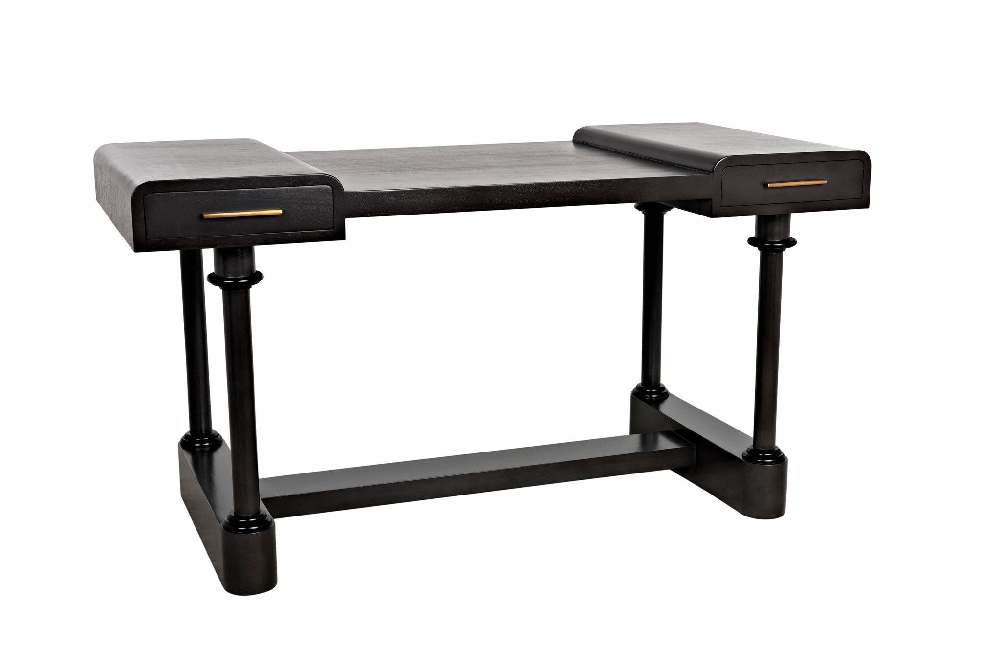 Noir Locarno Desk, Pale GDES190P - Portland, OR | Key Home Furnishings