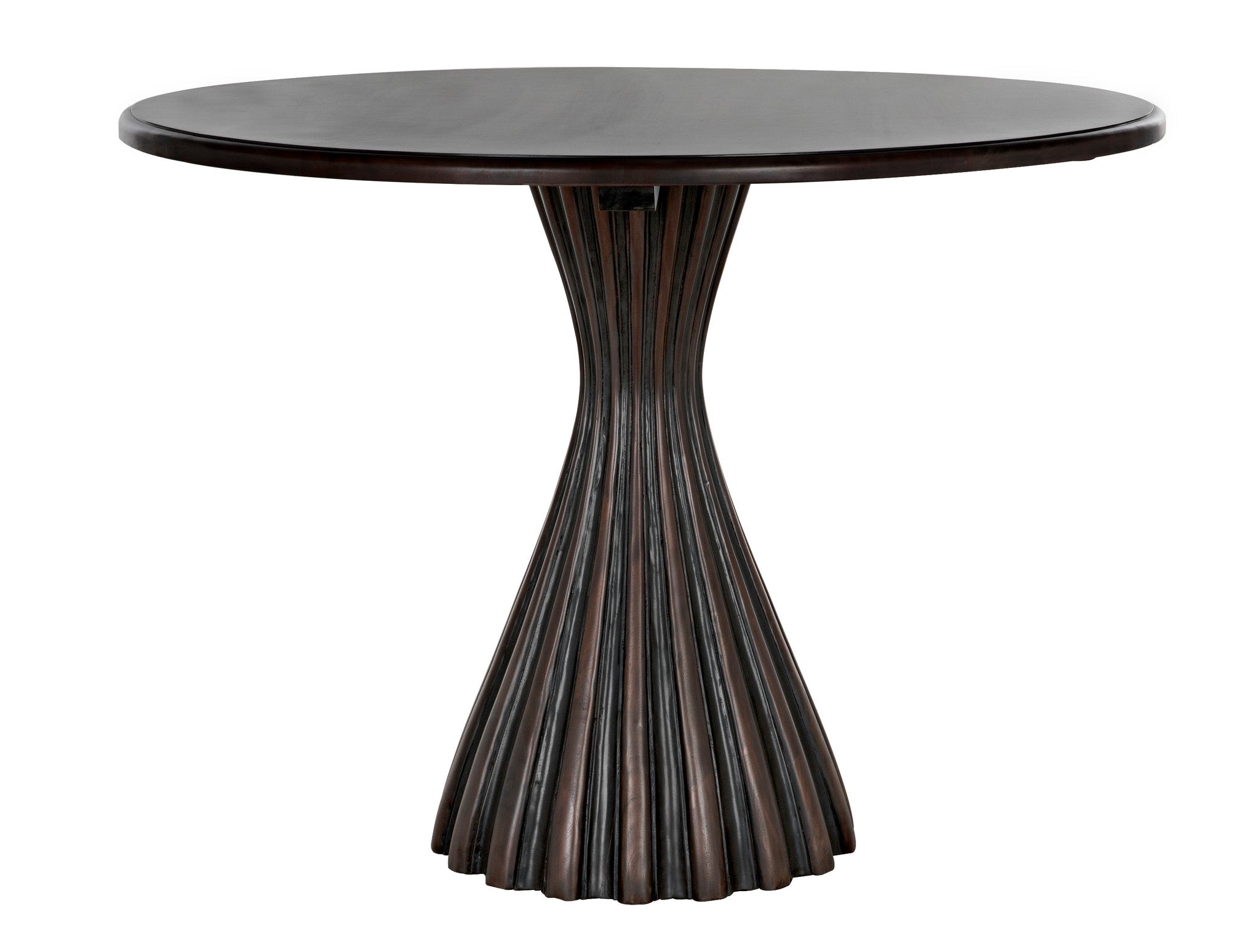 Noir Osiris Dining Table, Pale Rubbed with Light Brown Trim GTAB564PR ...