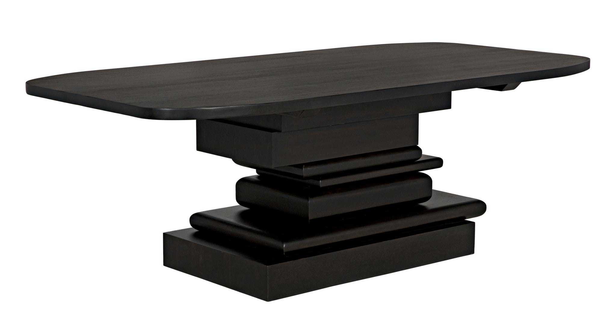 Noir Layer Dining Table, Ebony Walnut GTAB575EB - Portland, OR | Key ...