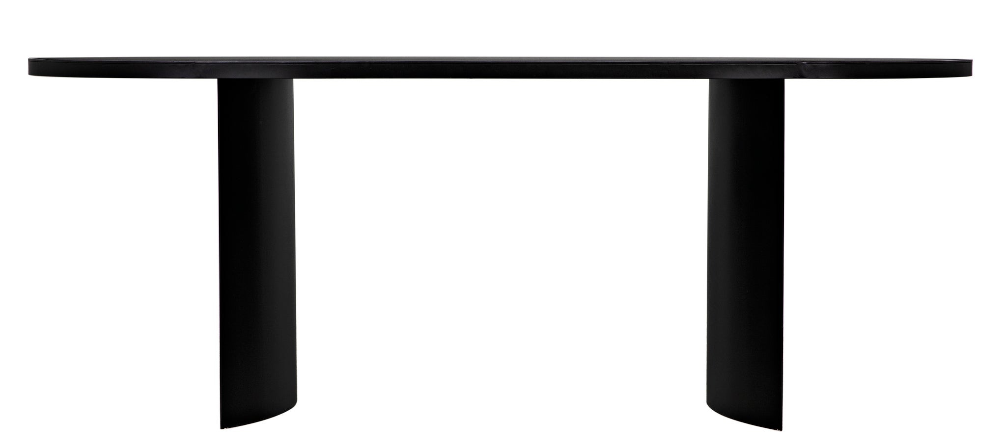 Noir Concave Table GTAB587MTB - Portland, OR | Key Home Furnishings