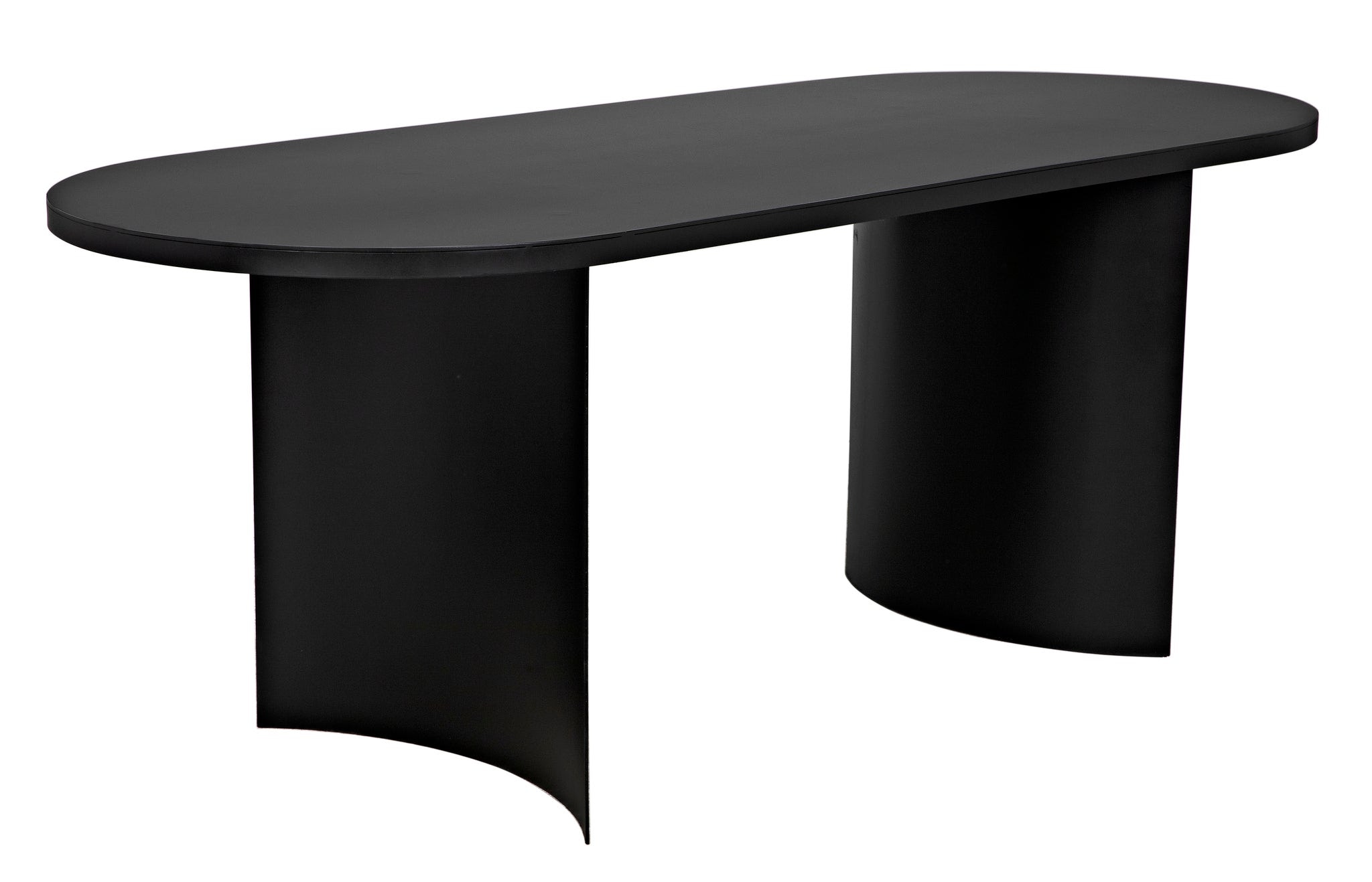 Noir Concave Table GTAB587MTB - Portland, OR | Key Home Furnishings