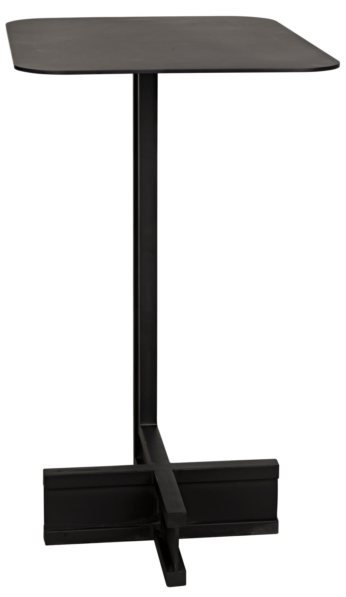 Noir Jude Side Table, Black Steel GTAB900MTB - Portland, OR | Key Home ...