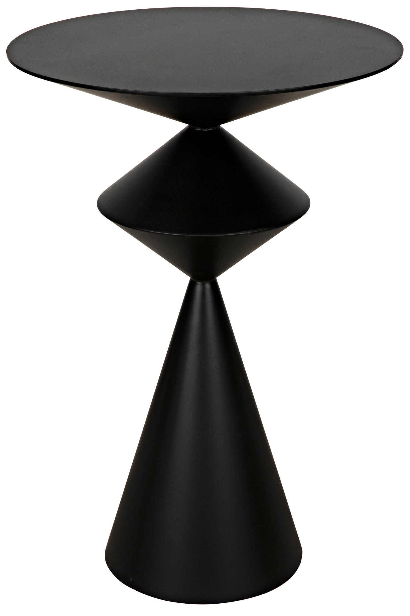 Noir Zasa Side Table, Black Steel GTAB947MTB - Portland, OR | Key Home ...