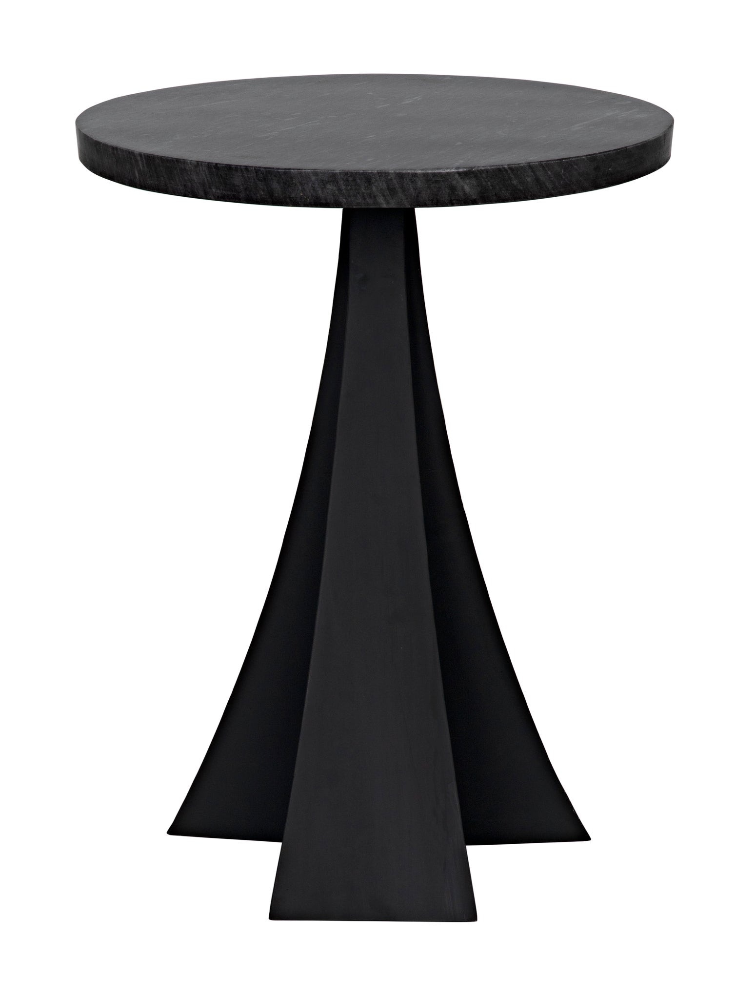 Noir Hortensia Side Table GTAB954MTB - Portland, OR | Key Home Furnishings