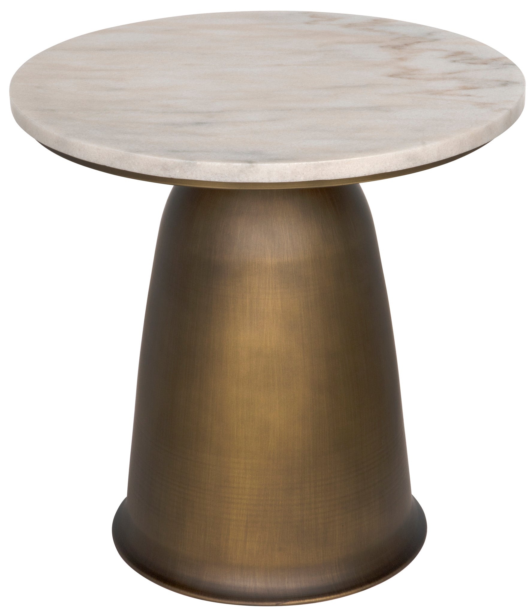 Noir Aiden Side Table, Aged Brass GTAB983AB - Portland, OR | Key Home ...