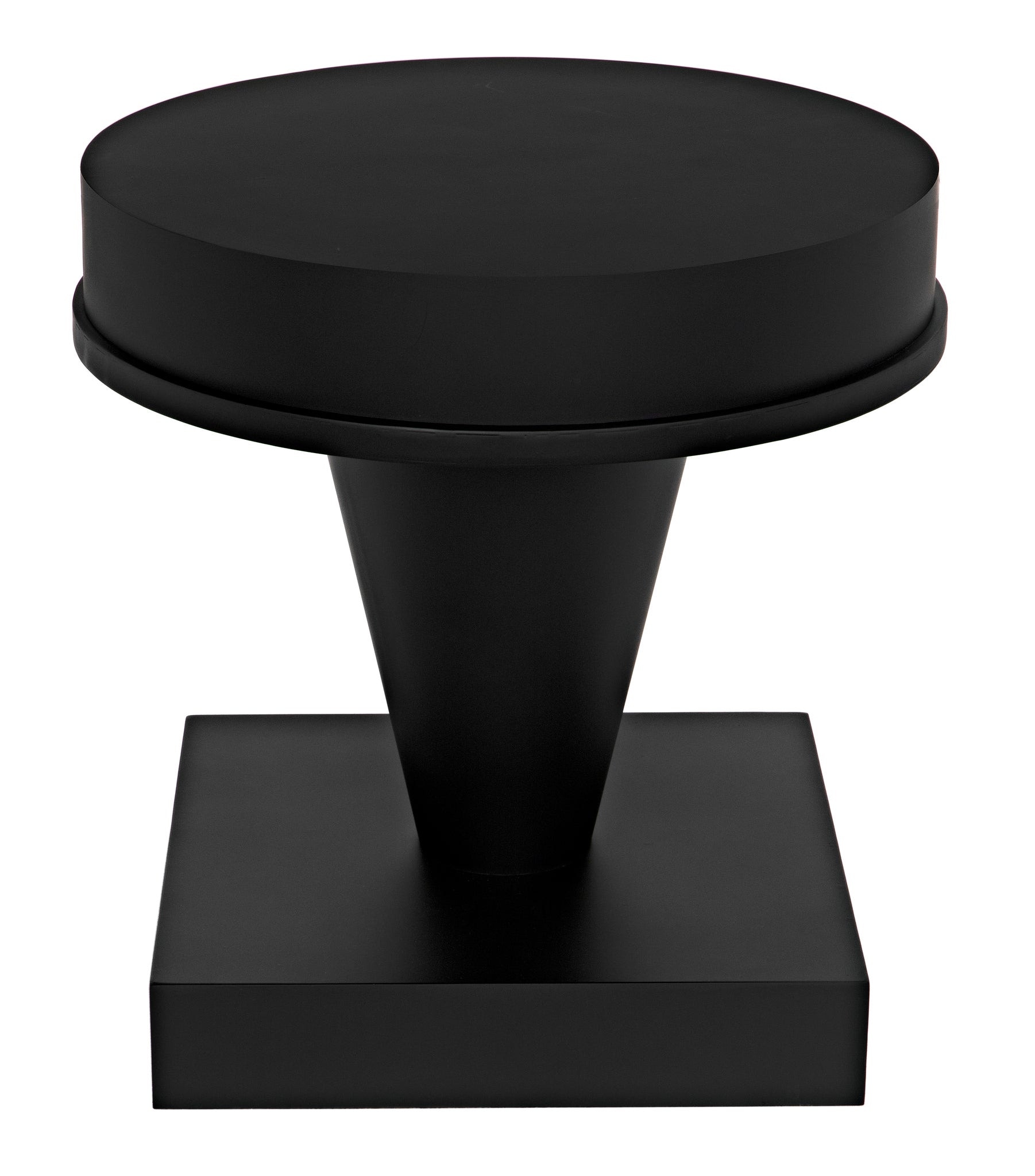 Noir Massimo Side Table GTAB988MTB - Portland, OR | Key Home Furnishings