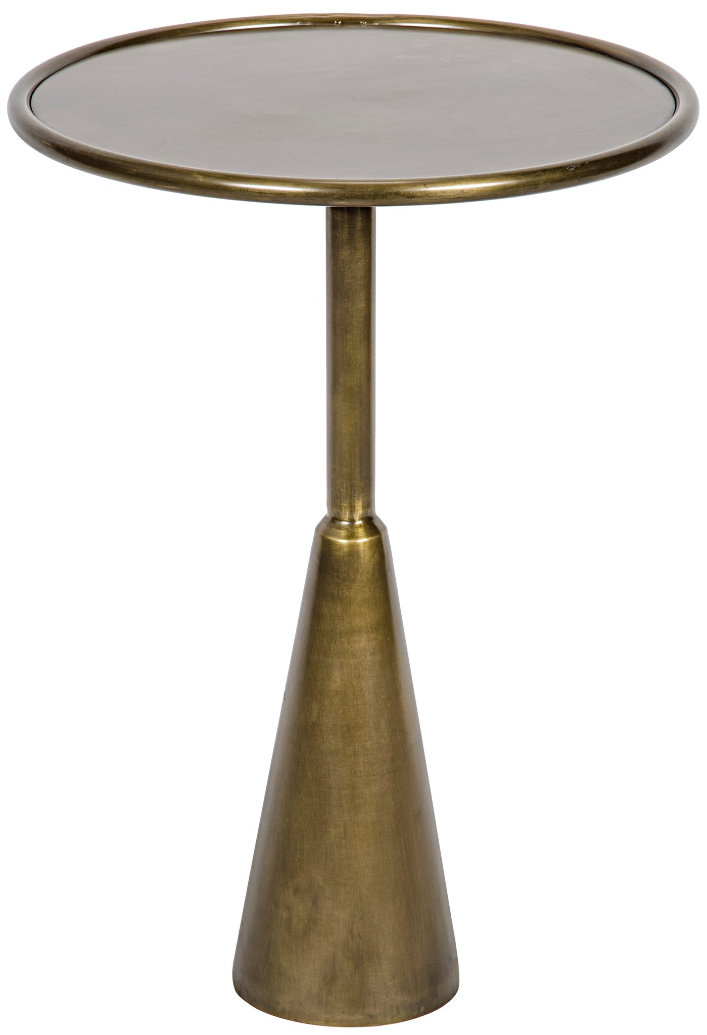 Noir Hiro Side Table Antique Brass GTAB696MB - Portland, OR | Key Home ...