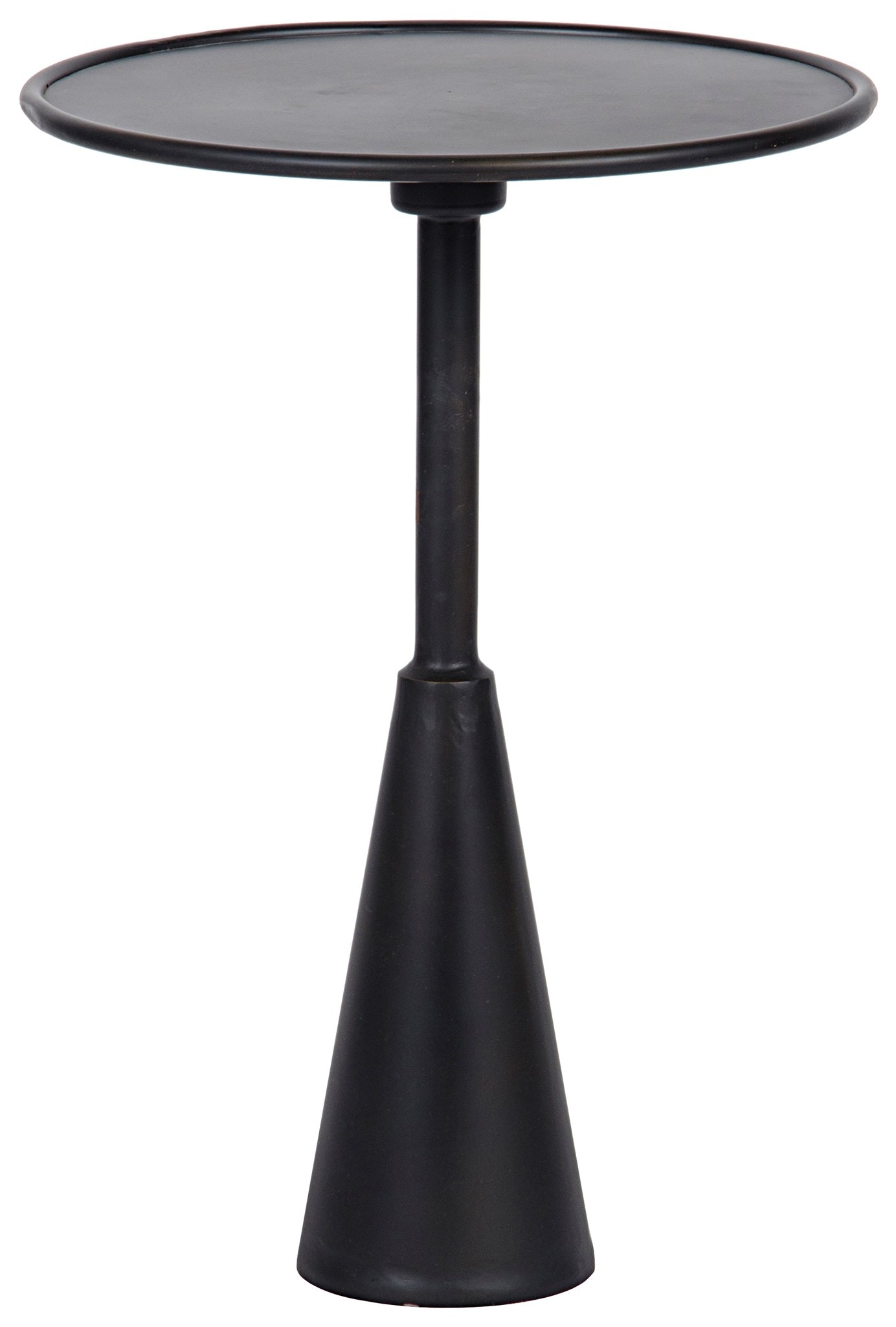 Noir Hiro Side Table Black Metal GTAB690MTB - Portland, OR | Key Home ...