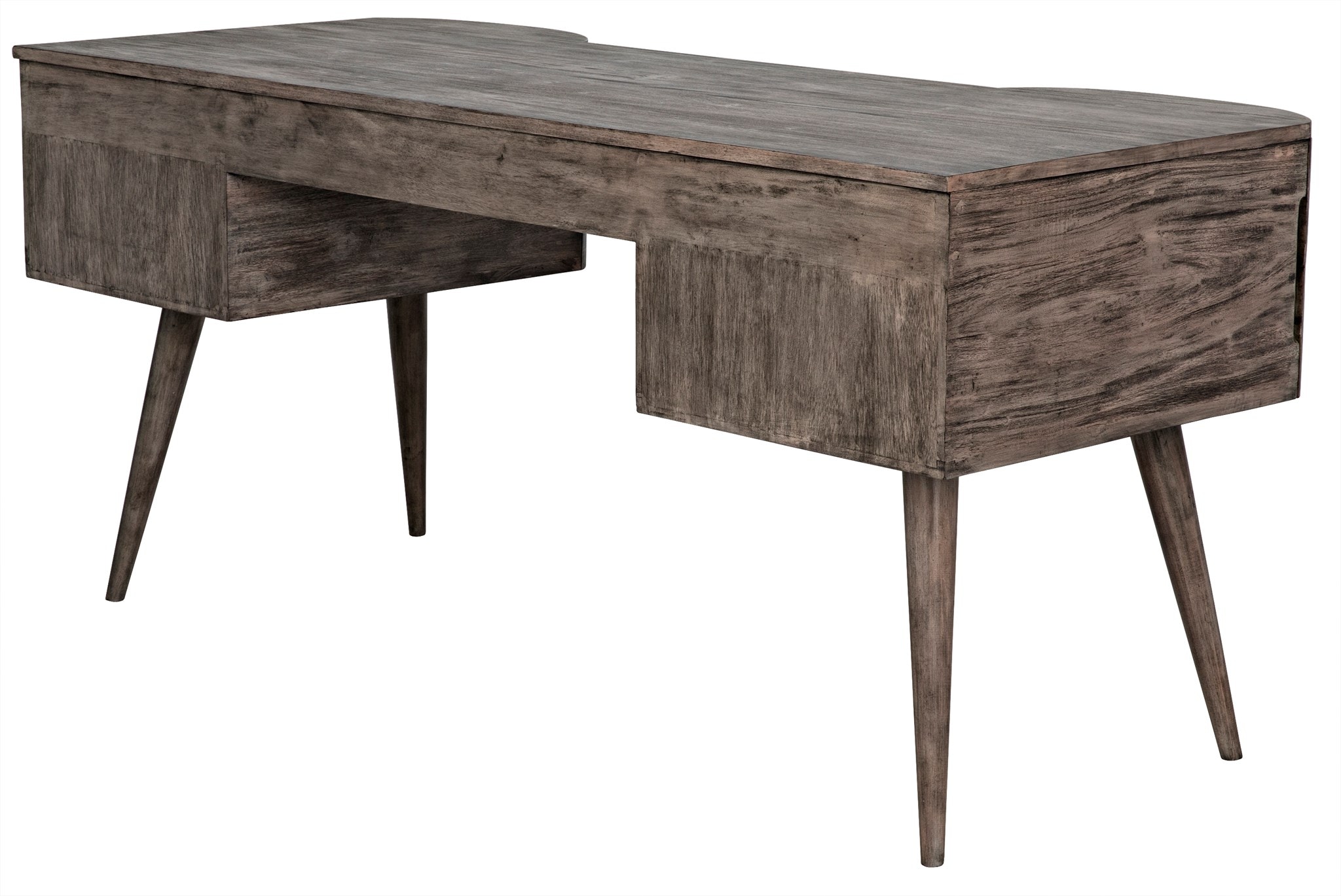 Noir Sullivan Desk Distressed Grey GDES166DGR - Portland, OR | Key Home ...