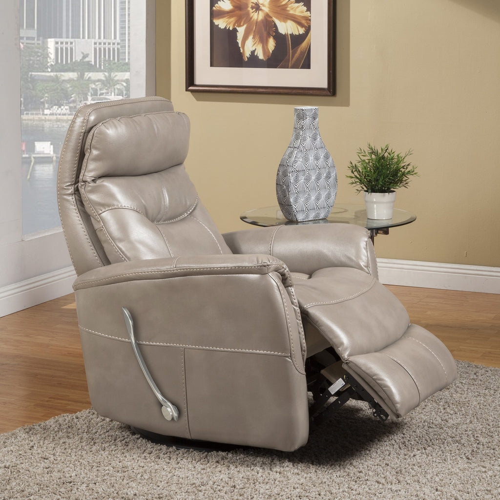 Parker House Gemini Linen Manual Swivel Glider Recliner MGEM-812GS-LIN ...