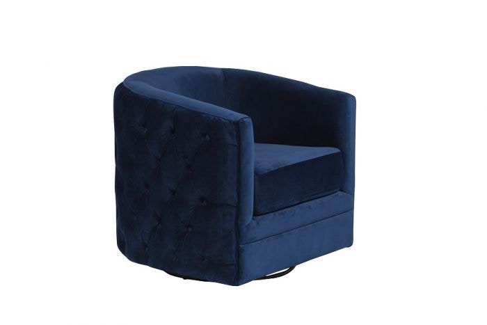 Porter Designs AC507 Gabby Blue Accent Chair 01-115C-03-507 - Portland ...