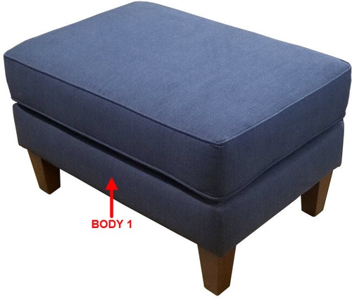 Stanton Ottoman 47704 - Portland, OR | Key Home Furnishings