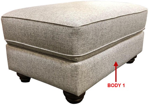 Stanton Large Ottoman 56706 - Portland, OR | Key Home Furnishings
