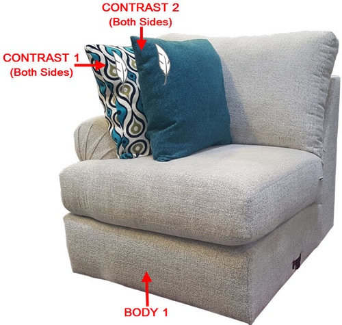 Stanton 1 Arm Chair 37124L - Portland, OR | Key Home Furnishings