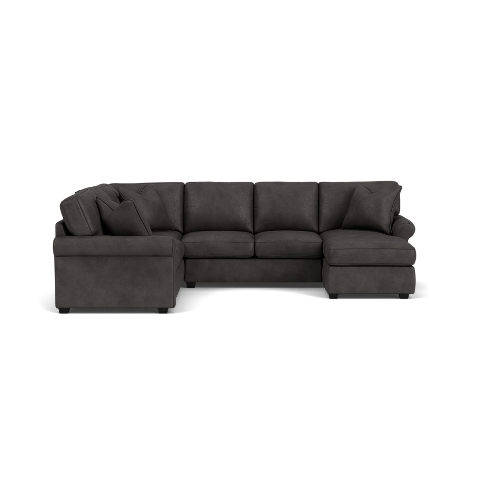 Stanton 225-Sectional-Diversey-Pewter - Portland, OR | Key Home Furnishings