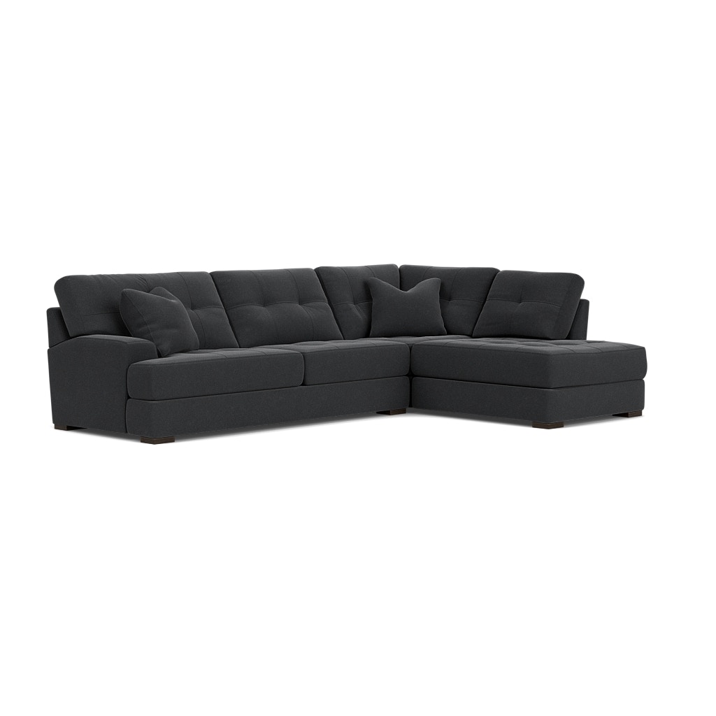 Stanton 308-Sectional-Domain-Steel - Portland, OR | Key Home Furnishings