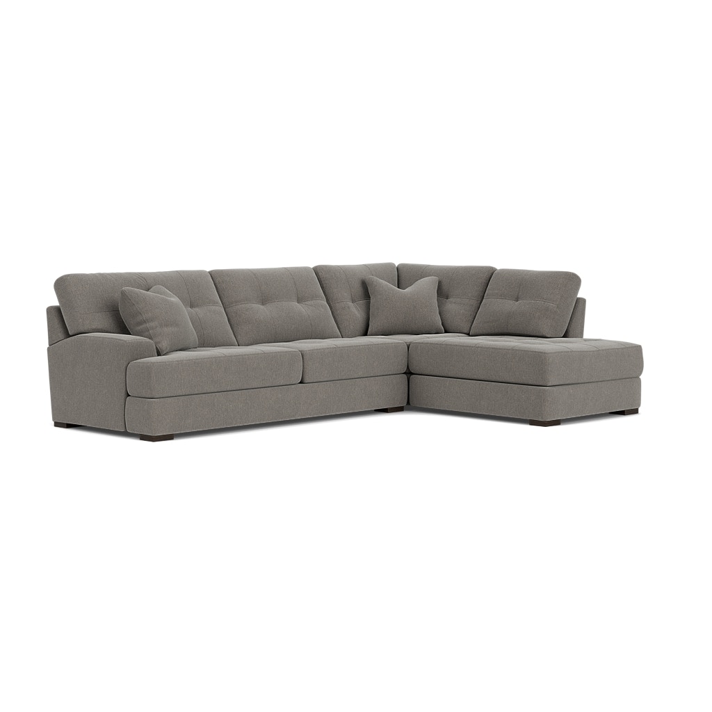Stanton 308-Sectional-Peyton-Slate - Portland, OR | Key Home Furnishings