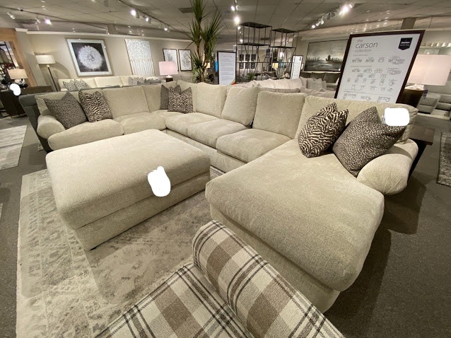 Stanton Xl Sq. Cocktail Ottoman 32967 - Portland, OR | Key Home Furnishings