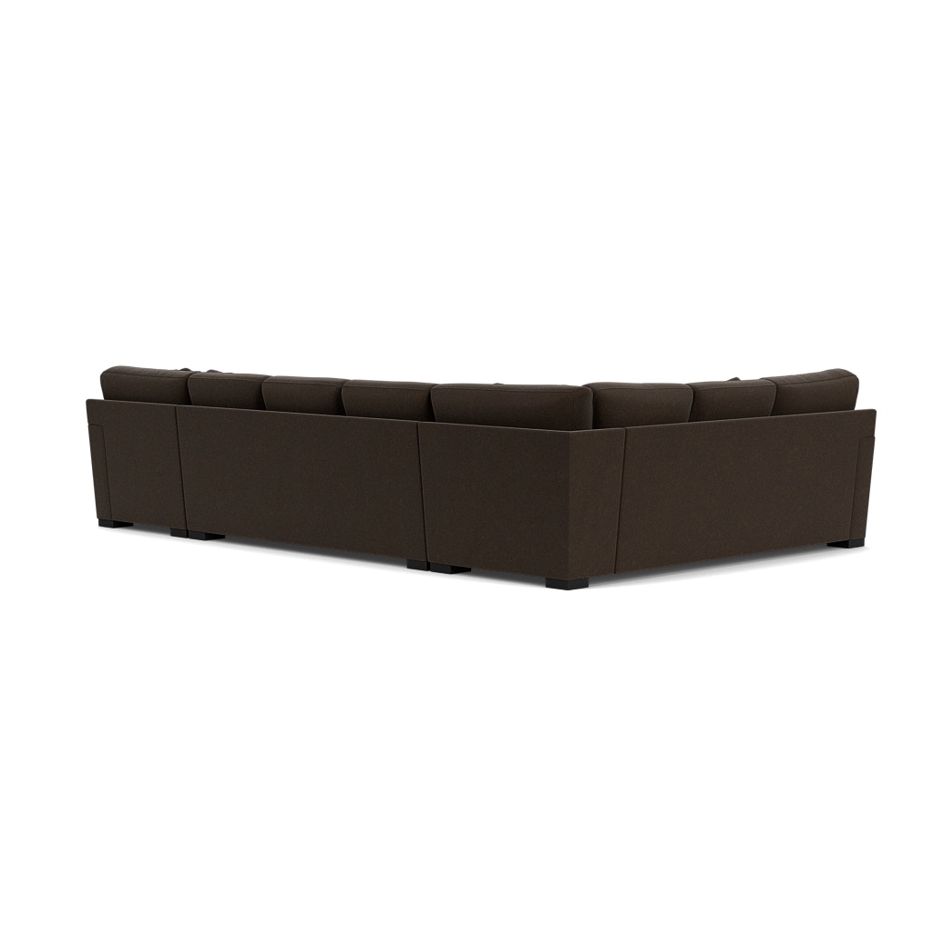 Stanton Furniture 383 Domain Chocolate Sectional 383-Sectional-Domain ...