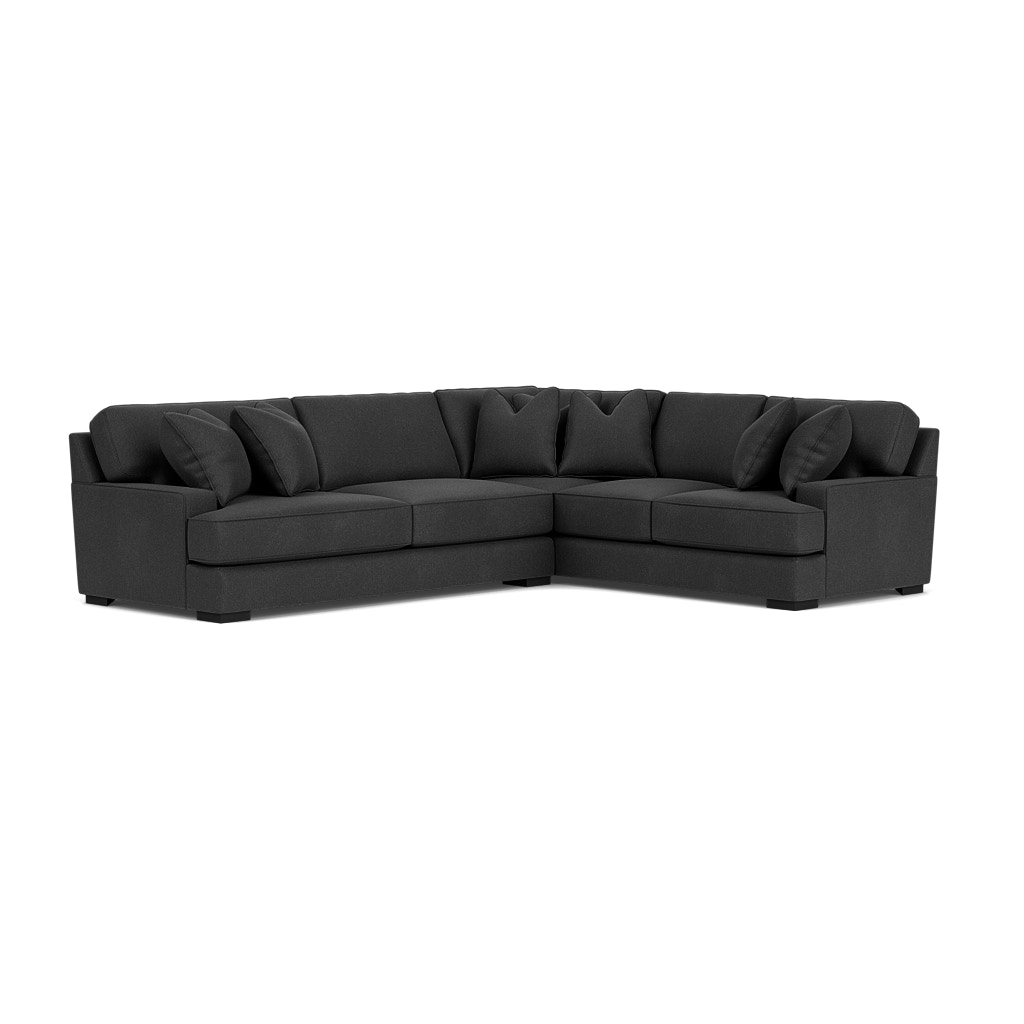 Stanton 417-Sectional-Lux-Midnight - Portland, OR | Key Home Furnishings