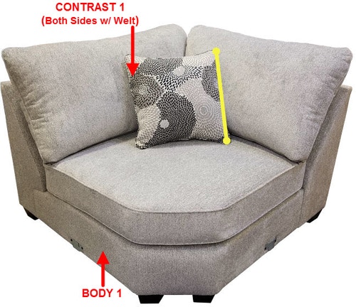 Stanton 46454 Cuddle Corner - Portland, OR | Key Home Furnishings