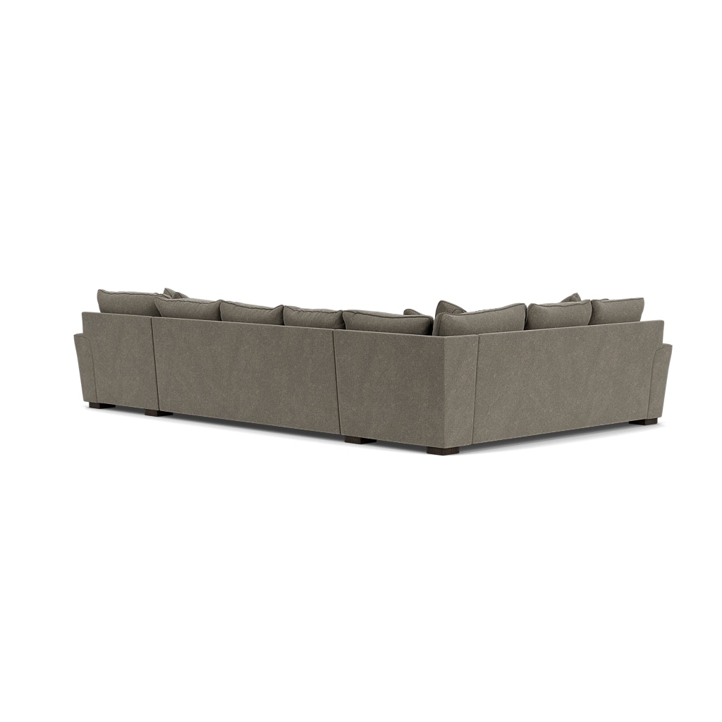 Stanton 495-Sectional-Domain-Dove - Portland, OR | Key Home Furnishings