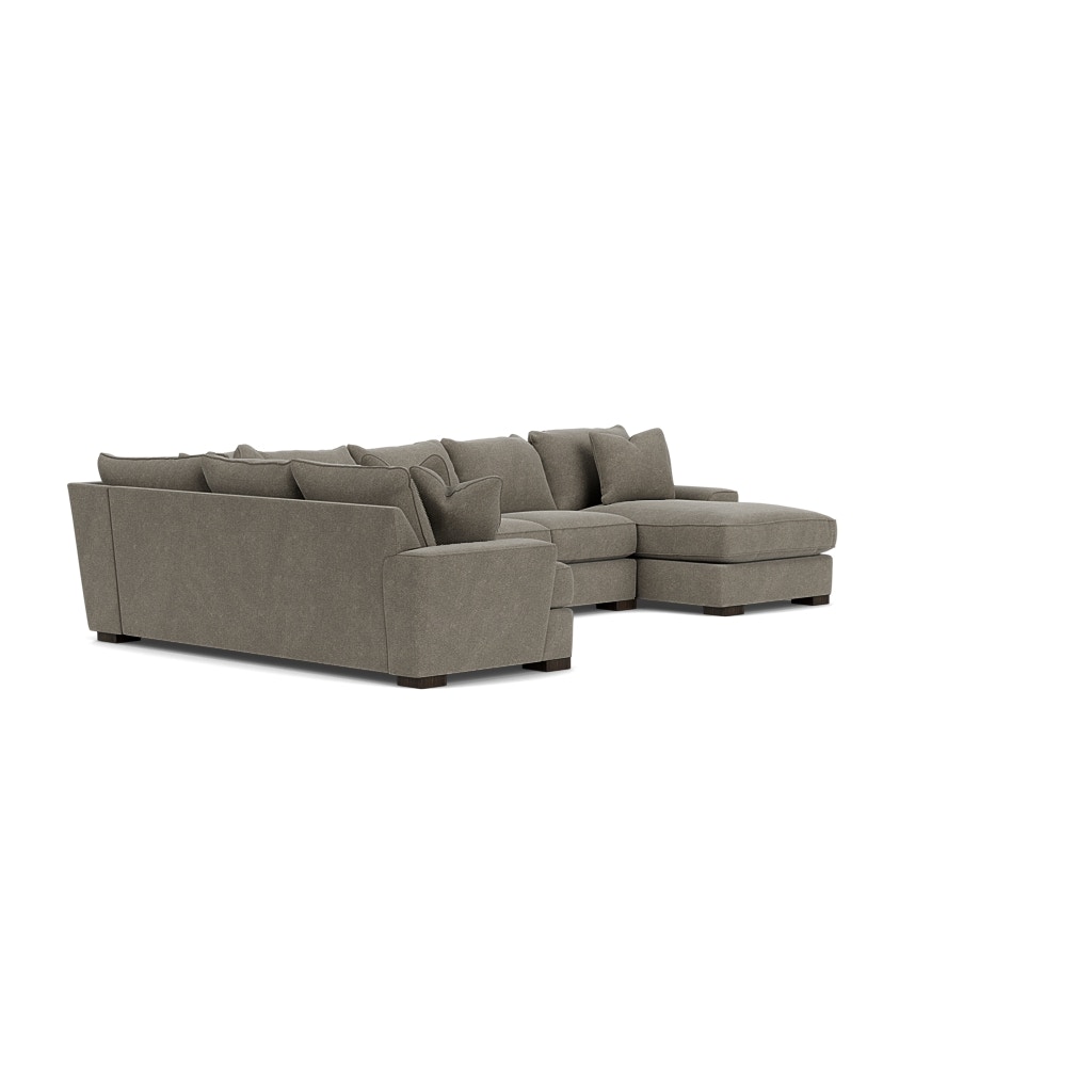 Stanton 495-Sectional-Domain-Dove - Portland, OR | Key Home Furnishings
