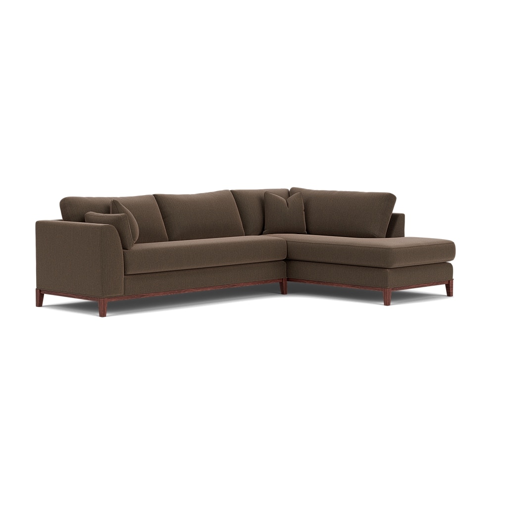 Stanton 499-Sectional-Polo-Club-Java - Portland, OR | Key Home Furnishings