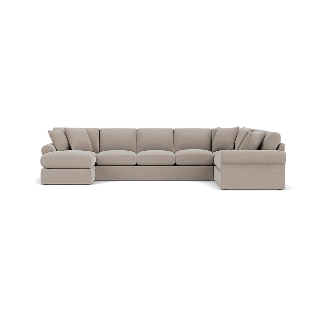 Stanton 524-Sectional-Stellar-Sand - Portland, OR | Key Home Furnishings