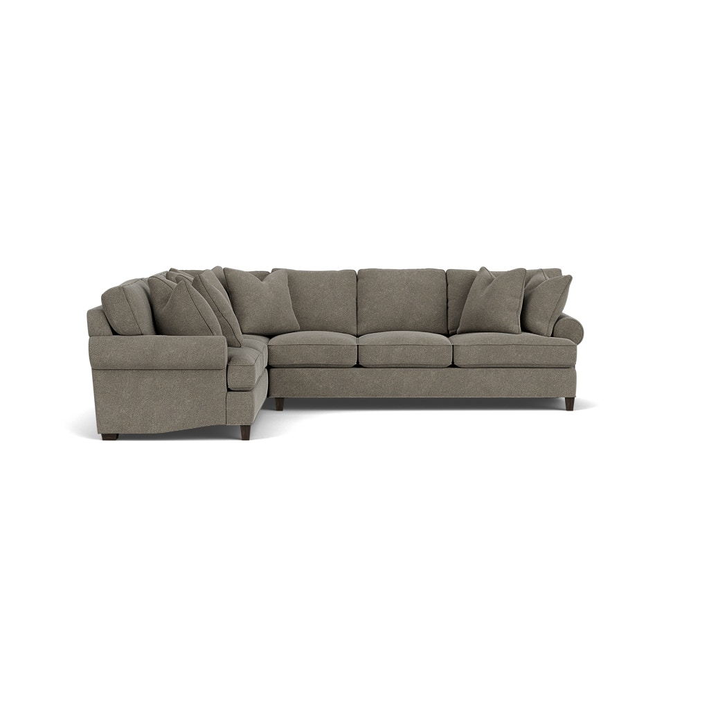 Stanton 544-Sectional-Domain-Dove - Portland, OR | Key Home Furnishings