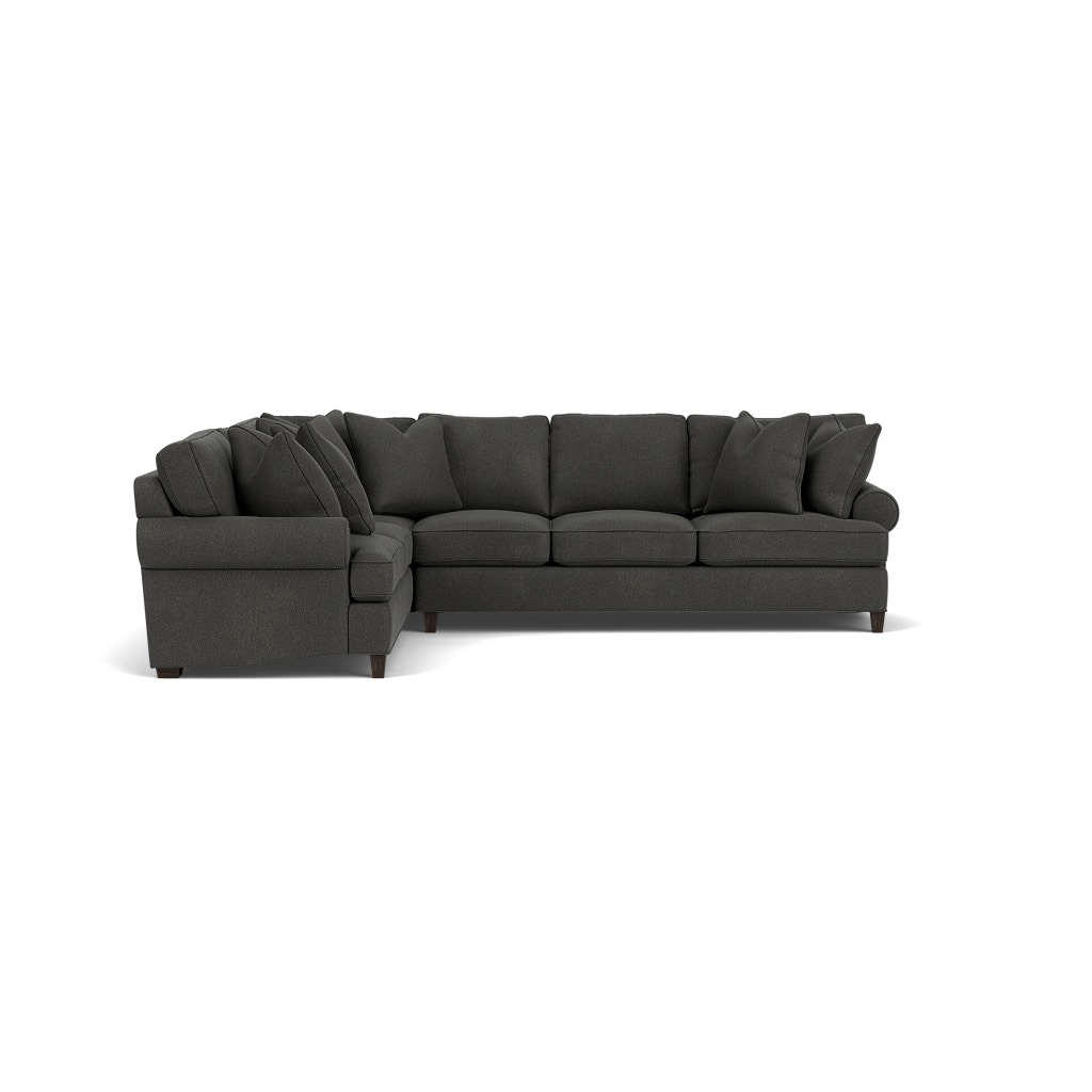 Stanton 544-Sectional-Lux-Dark-Grey - Portland, OR | Key Home Furnishings