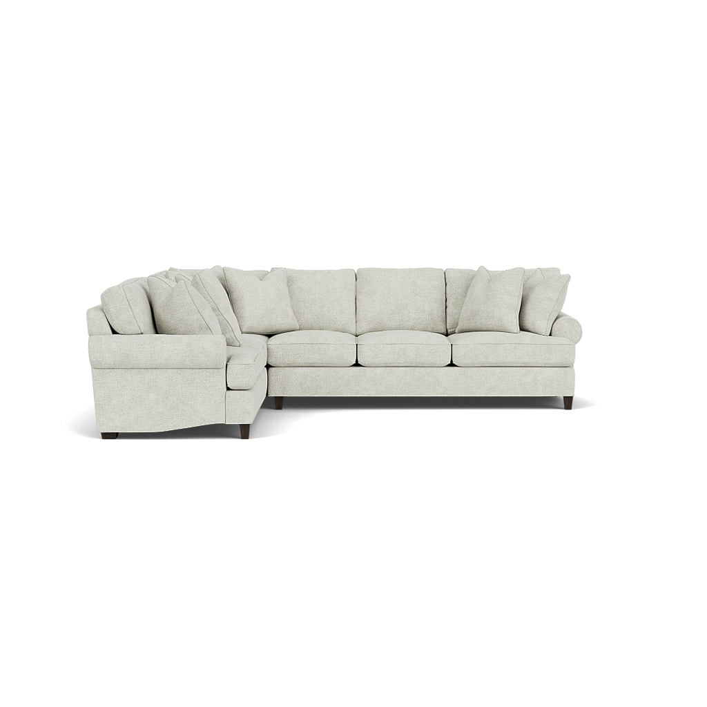Stanton 544-Sectional-Polar-Fossil - Portland, OR | Key Home Furnishings