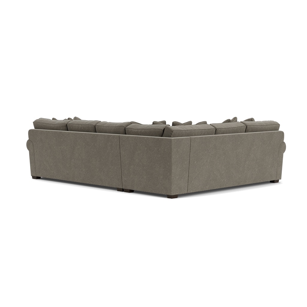 Stanton 544-Sectional-Domain-Dove - Portland, OR | Key Home Furnishings