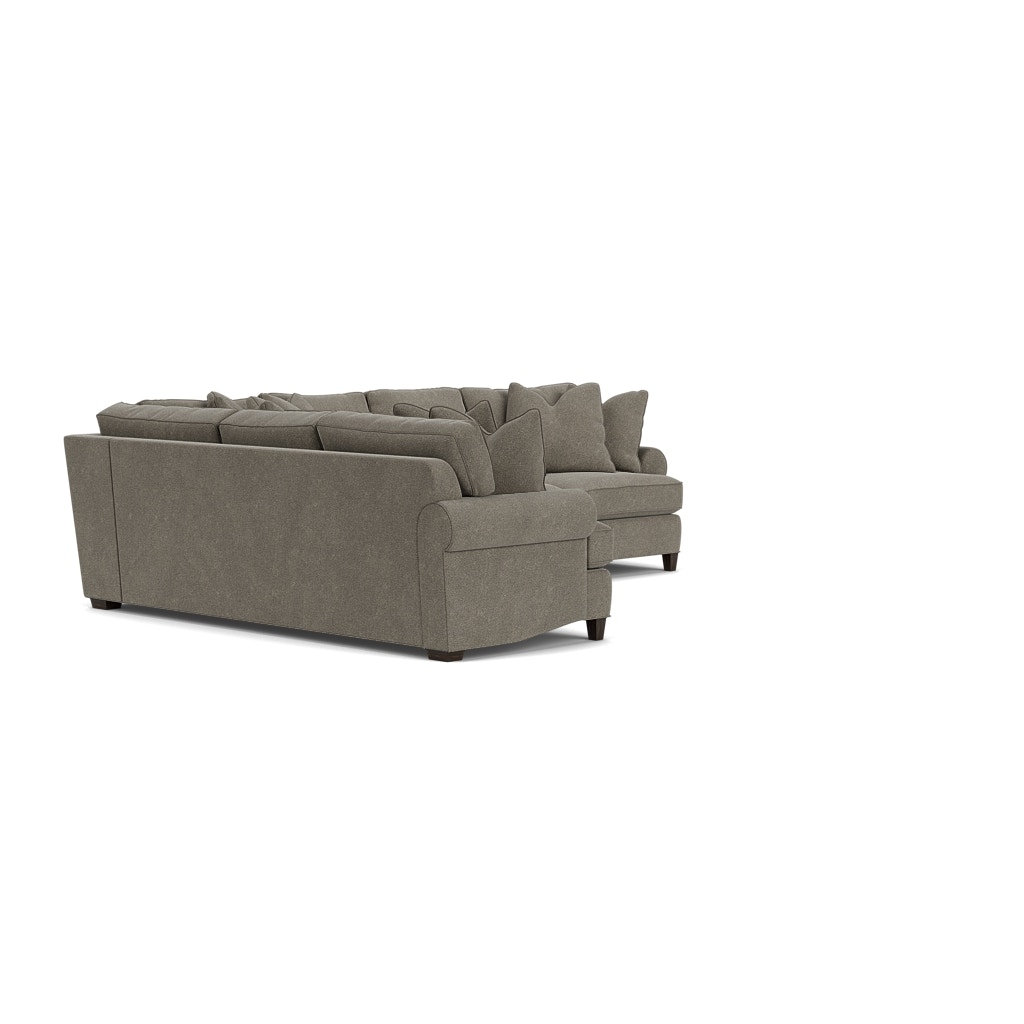 Stanton 544-Sectional-Domain-Dove - Portland, OR | Key Home Furnishings