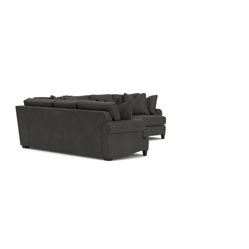 Stanton 544-Sectional-Lux-Dark-Grey - Portland, OR | Key Home Furnishings