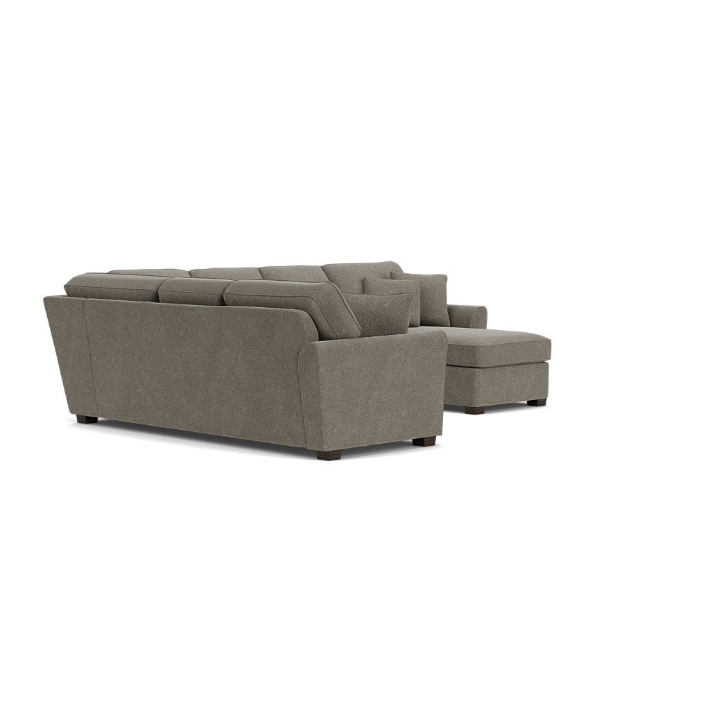 Stanton 643-Sectional-Domain-Dove - Portland, OR | Key Home Furnishings