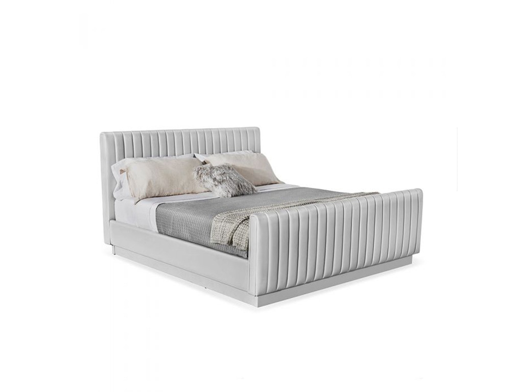 Interlude Home Bedroom SKYLAR KING BED - FOG 199902 - Noel Furniture ...
