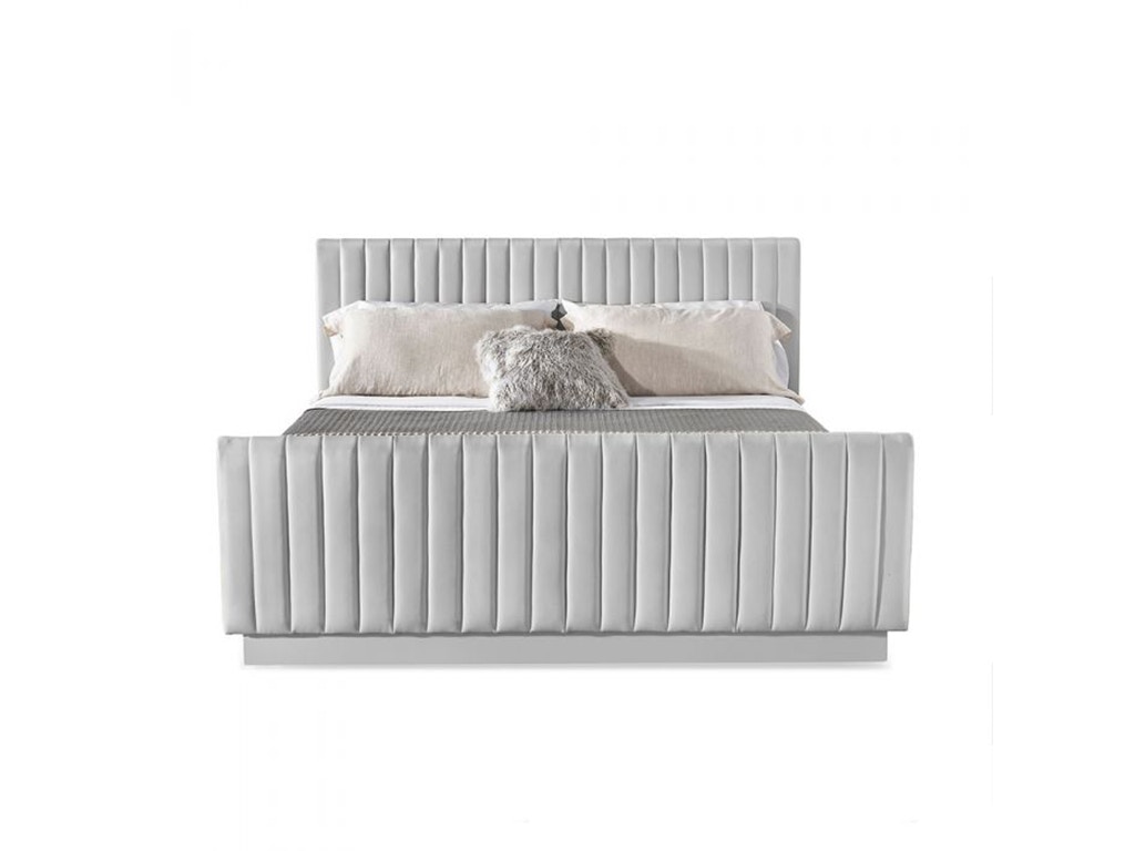 Interlude Home Bedroom SKYLAR KING BED - FOG 199902 - Noel Furniture ...