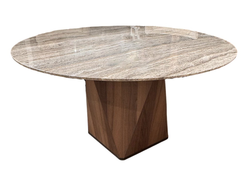 Stone International Casual Dining Round Dining Table 227169 - Noel ...