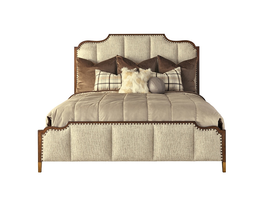 Marge Carson Bedroom Cadence Panel Bed C-CA11 - Noel Furniture ...